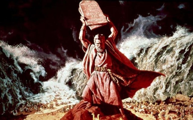 Moses Breaking The Ten Commandments